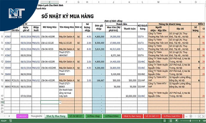Cách quản lý đơn hàng bằng Excel SIÊU ĐƠN GIẢN | Niềm Tin